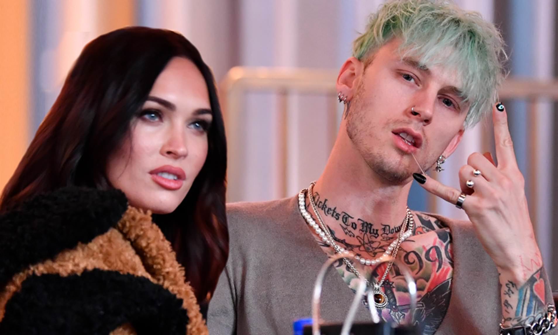 Who is Megan Fox Dating ? The Blood Bond Between MGK and Fox - DOWN ...