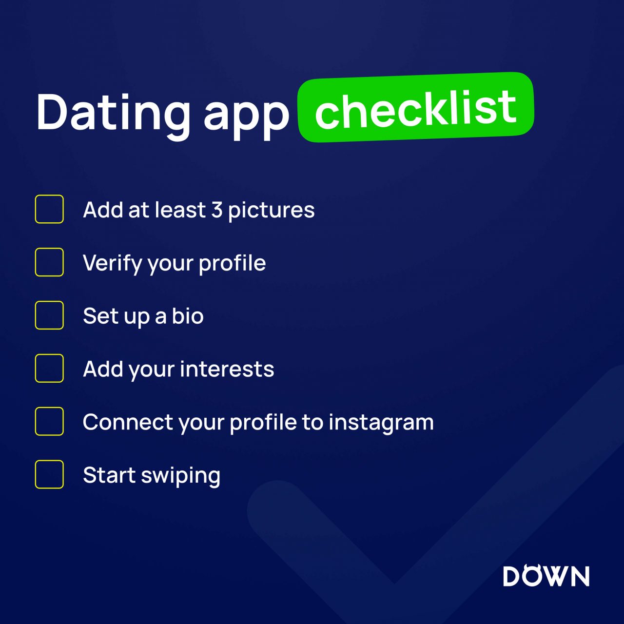 DOWN Dating App Instructions - DOWN Dating Blog