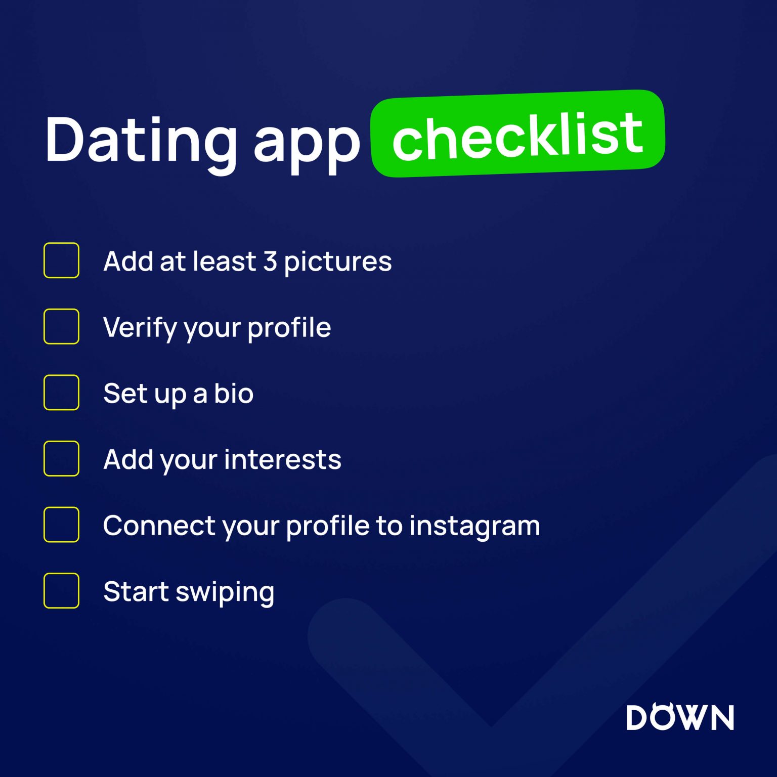 DOWN Dating App Instructions - DOWN Dating Blog