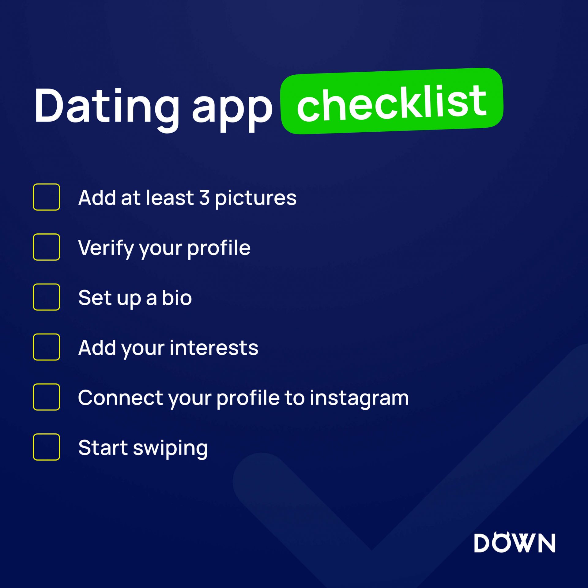DOWN Dating App Instructions - DOWN Dating Blog